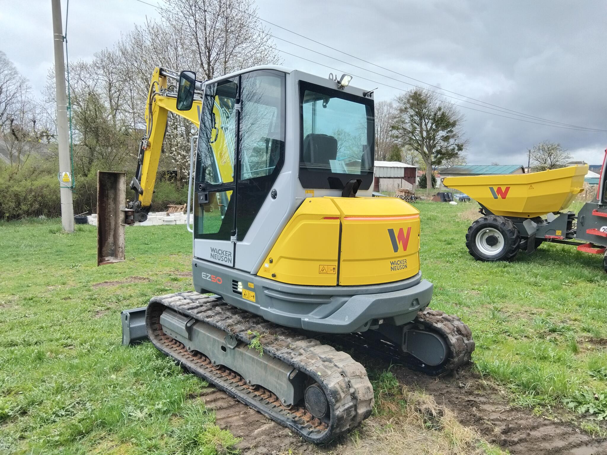 Wacker Neuson EZ50 Klimatizace Powertilt / Minirypadlo / Nabídky ...