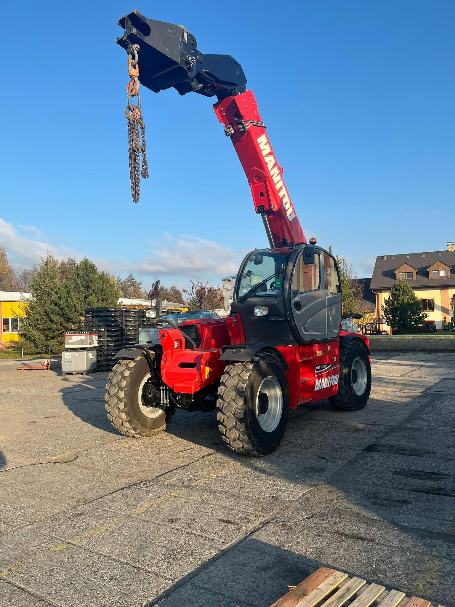 MANITOU MHT 10130 _ 13TUN nosnost ! / Teleskopický manipulátor ...