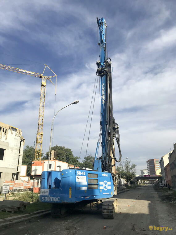 Soilmec SR-45: Recenze / Recenze / Články / bagry.cz - vše o stavebních ...