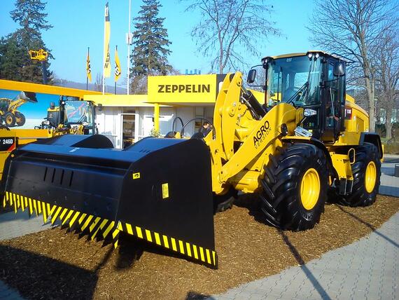 Phoenix-Zeppelin představil stroje Cat na největším zemědělském ...