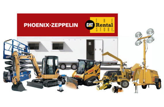 Půjčovna strojů The Cat Rental Store na stavebním veletrhu IBF v Brně ...